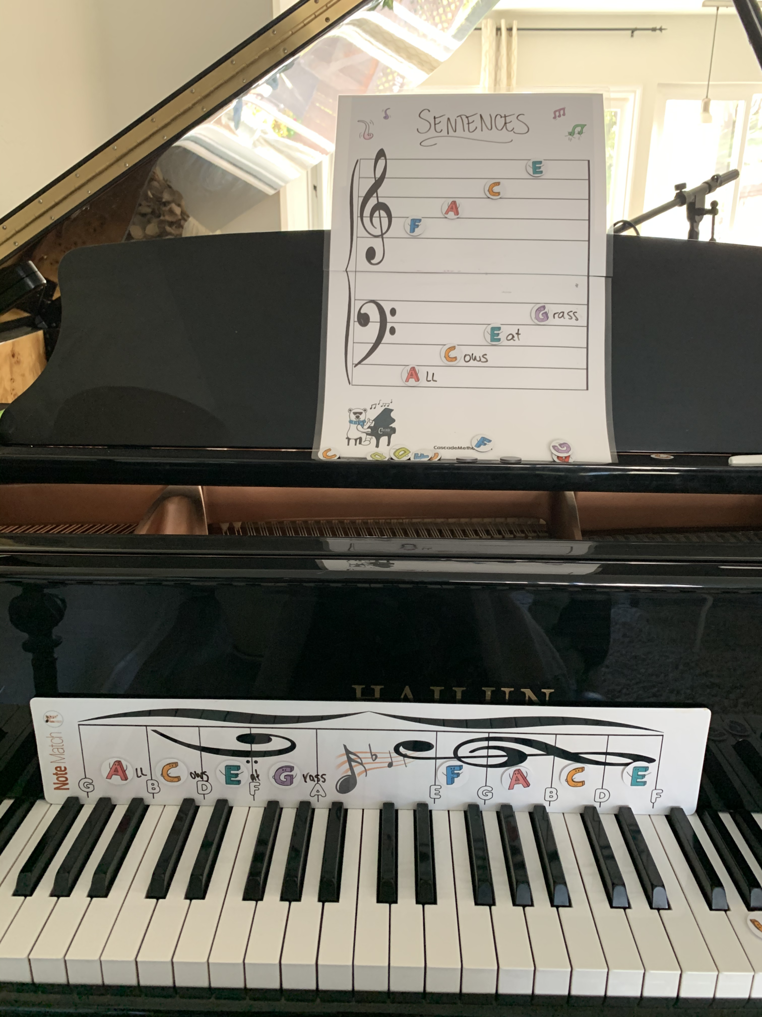 7 Ways to Make Lessons Fun With The Big Grand Staff - Cascade Method