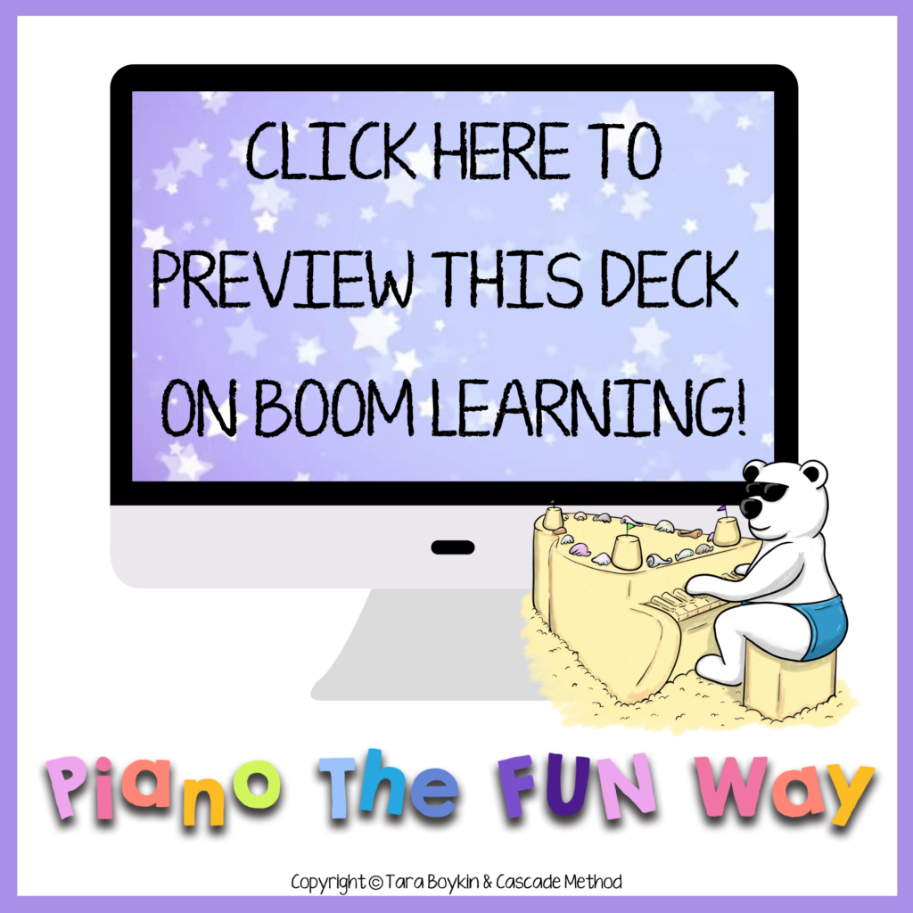 White Piano Key Note Recognition for Beginners (A, B, C, D, E, F, & G ...