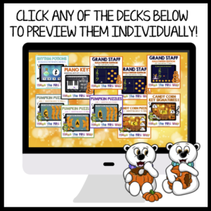 Halloween Piano Bundle - Cascade Method