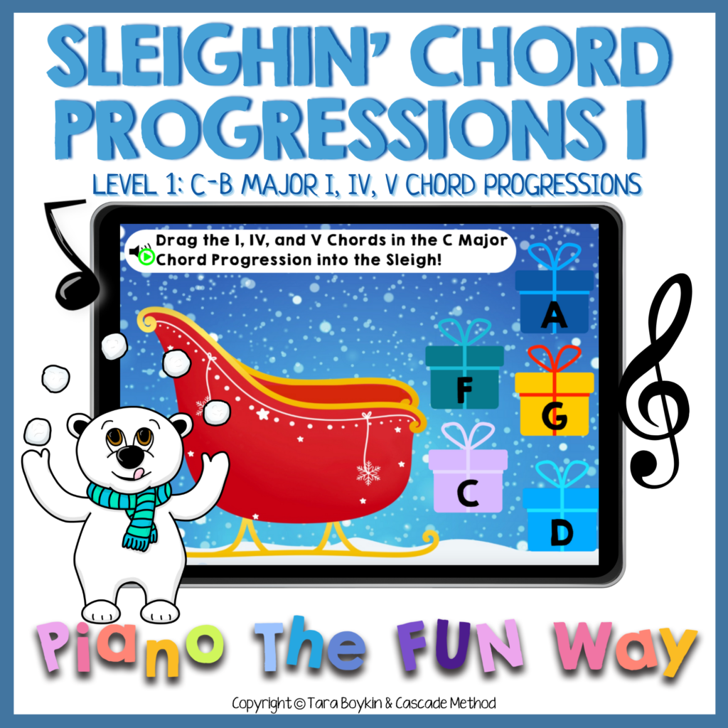 Christmas Chord Progressions Bundle - Cascade Method