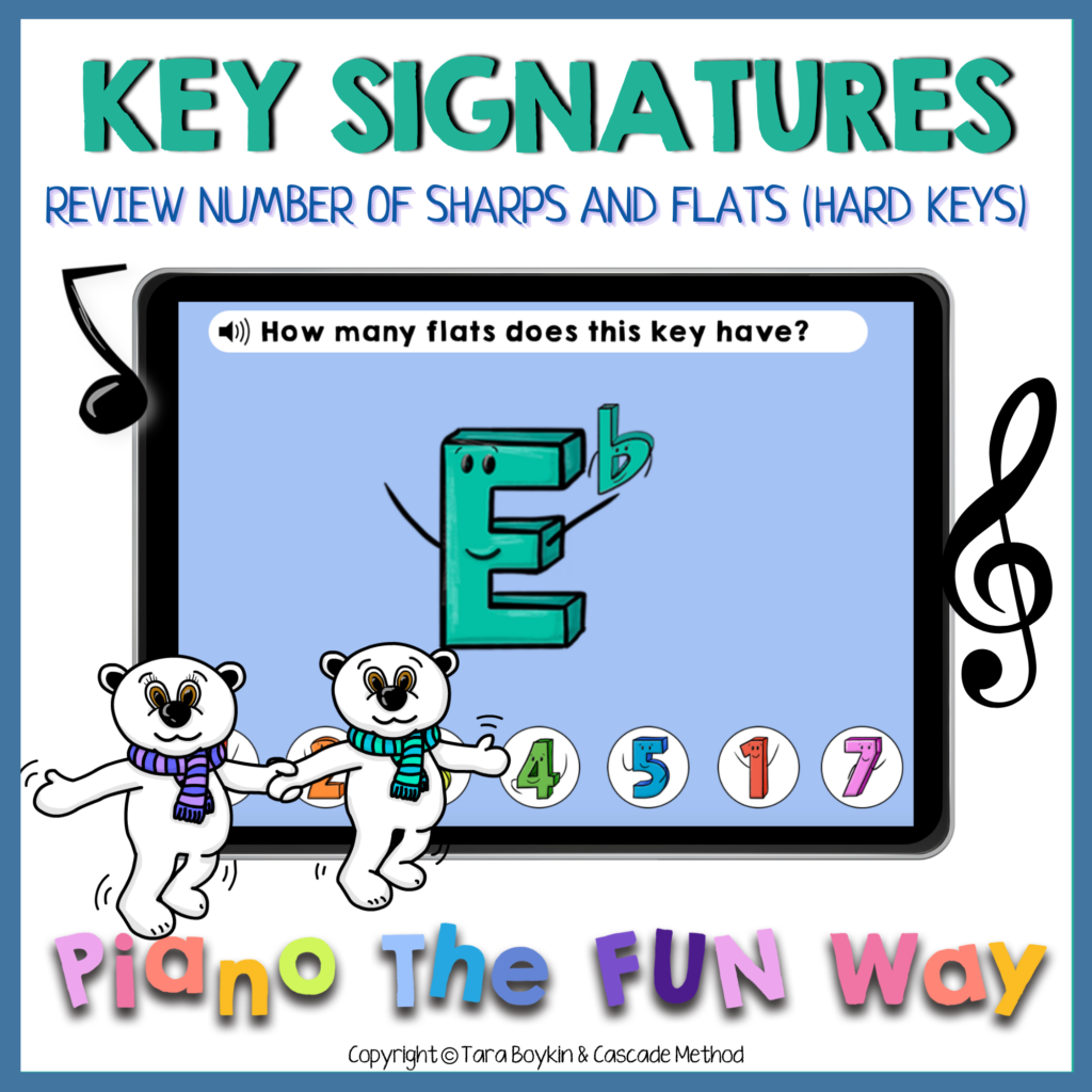 Key Signatures Bundle - Cascade Method