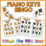 Piano Keys Bingo (Halloween) - Cascade Method