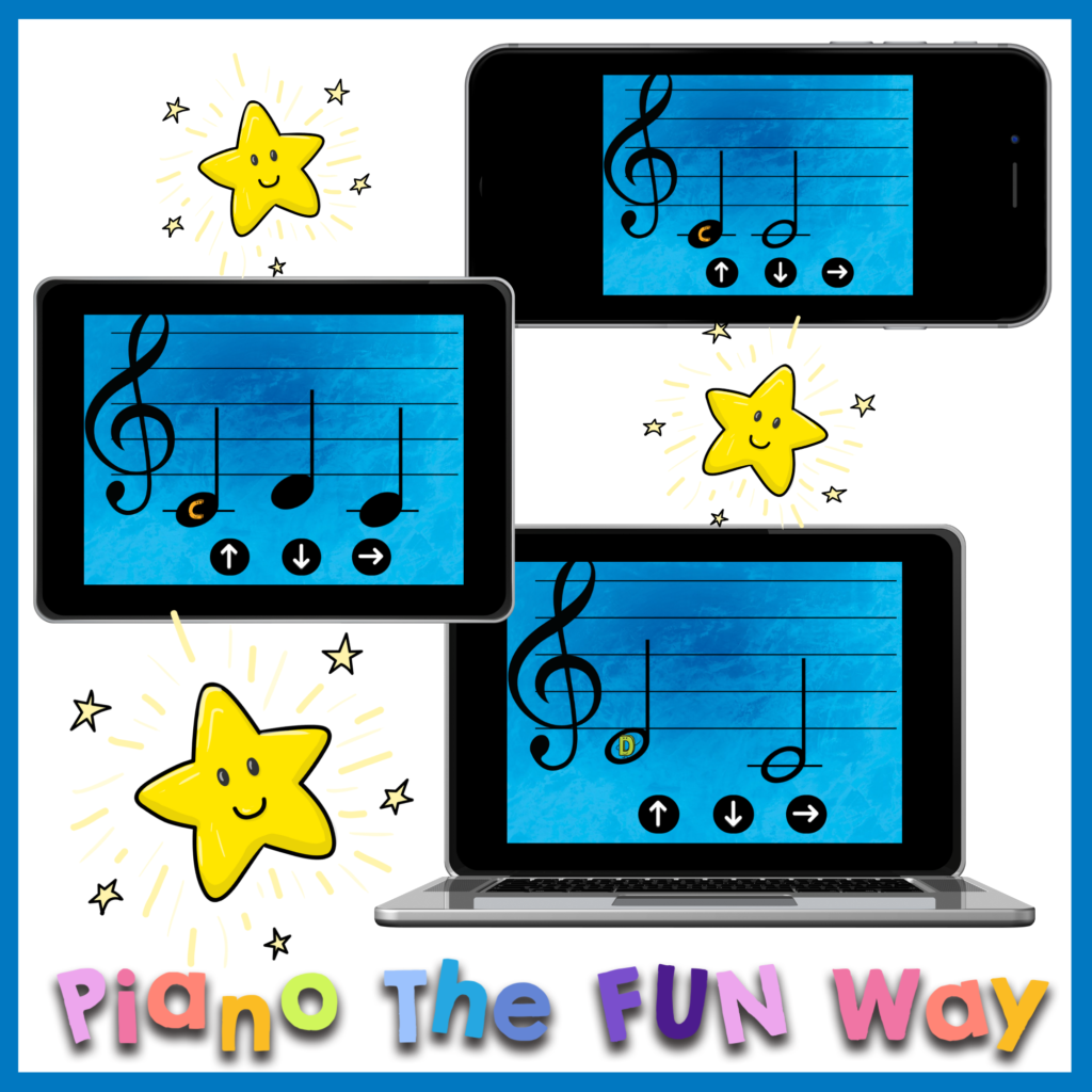 Directional Reading with Middle C and D - Cascade Method
