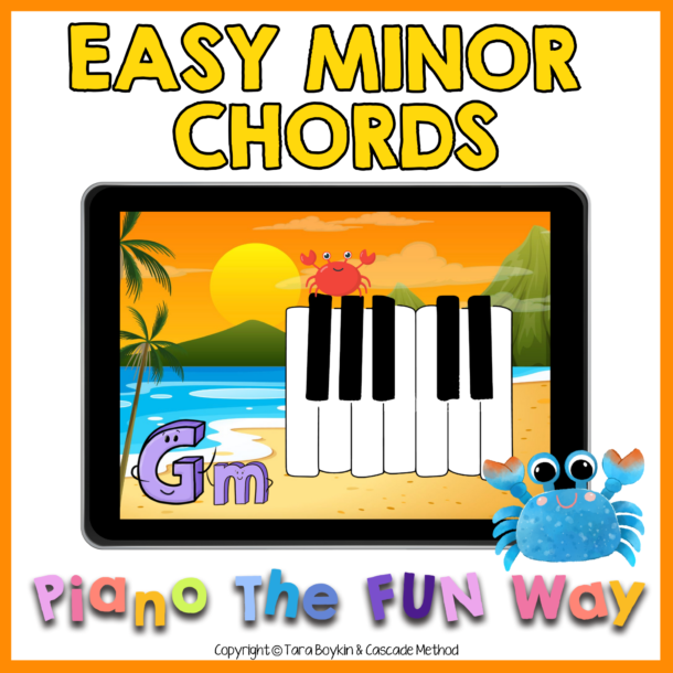 Boom Cards for Piano Lessons - Cascade Method